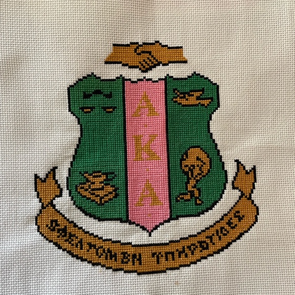 Wall Decor | Alpha Kappa Alpha Sorority Crest | Poshmark